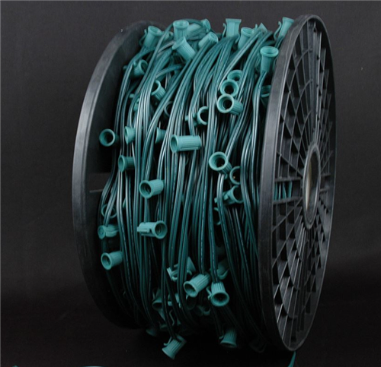 Holiday Lighting C9 Light Spool C9 Christmas Socket Wire Spt-1w 1000 ...
