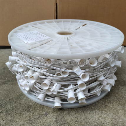 Holiday Lighting C9 Light Spool C9 Christmas Socket Wire Spt-1w 1000 ...