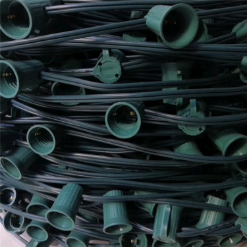 Holiday Lighting C9 Light Spool C9 Christmas Socket Wire Spt-1w 1000 ...