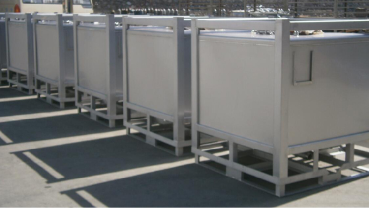 Stainless Steel Cubic Ibc Petrochemicals Tank For Liquids Polyalcohols ...