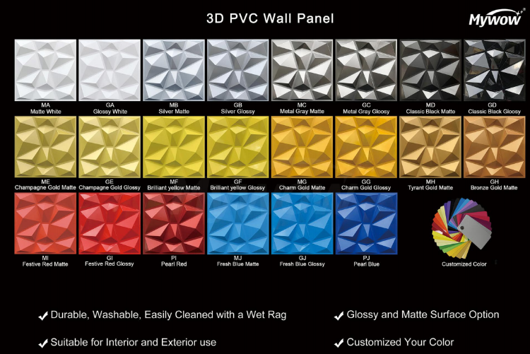 Wholesale 3d Pvc Wall Panel For Home Decor - Explore China Wholesale ...