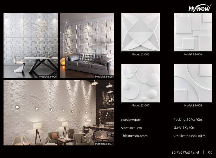 Wholesale 3d Pvc Wall Panel For Home Decor - Explore China Wholesale ...