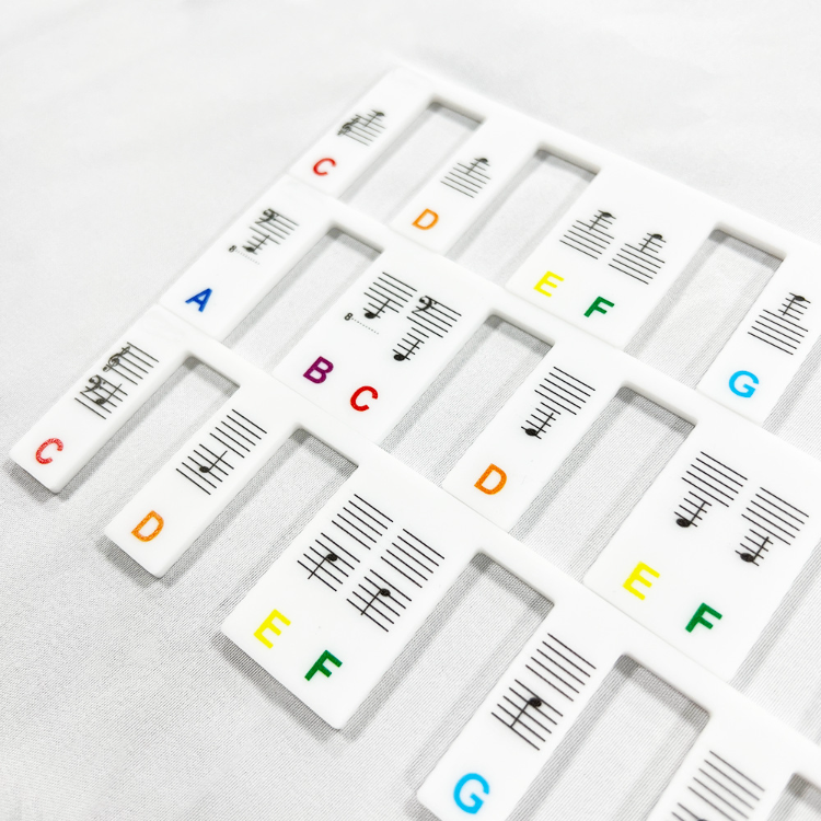 Silicone Piano Notes Guide For Beginner, Reusable And Comes With Box ...