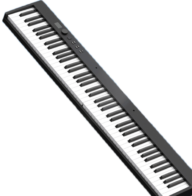 88 Key Portable Smart Folding Keyboard Electronic Piano Home ...