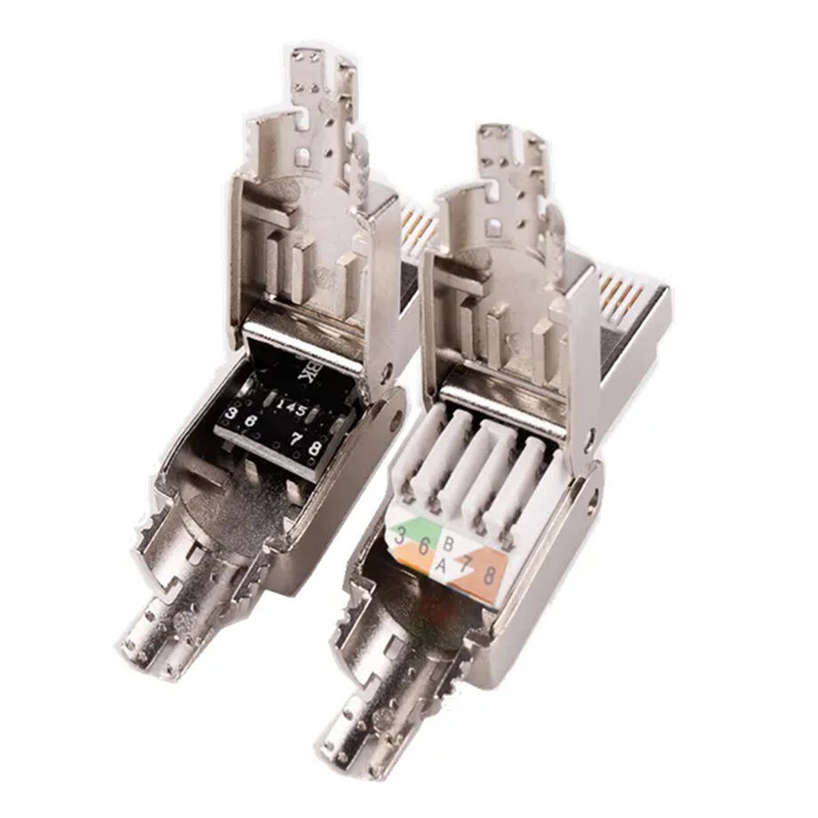 Buy Wholesale China Cat7 Tool Free Tool-less Plug Ftp Rj45 Connector ...