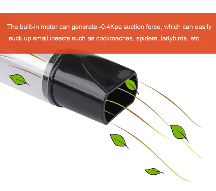 Pest Control Spider Fly Catcher Bug Vacuum Traps Rechargeable Insect ...