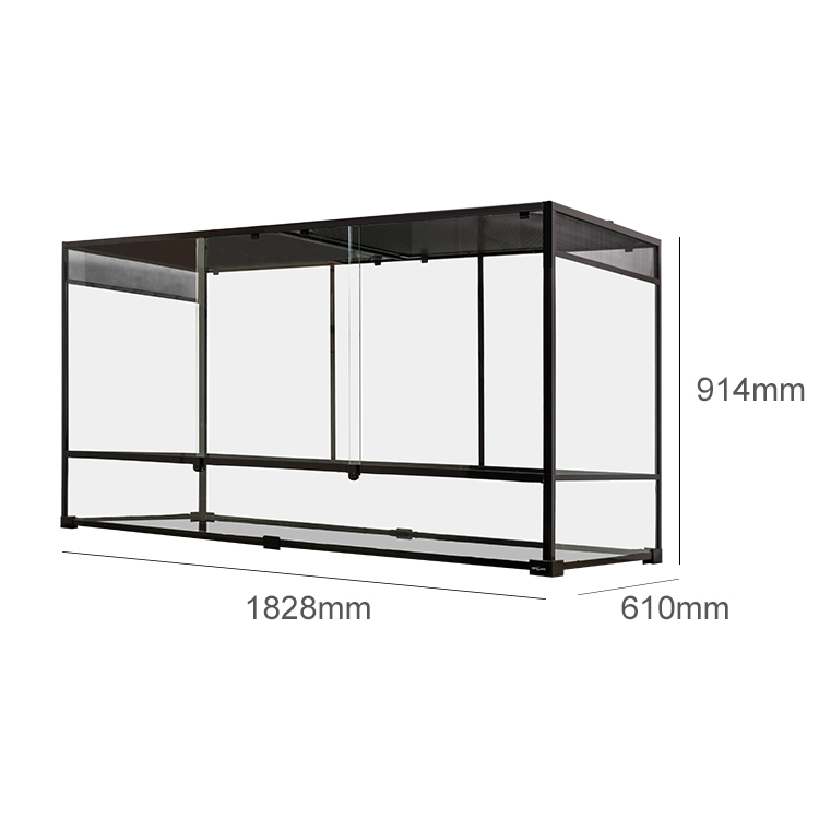 Reptizoo 269 Gal 1019 L Large Reptile Tank Glass Terrariums Large ...