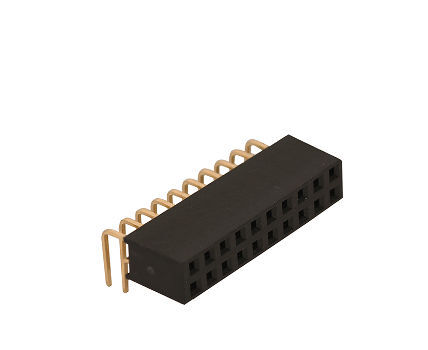 1.27mm Female Header 15p, 1 Row, Rohs Directive-compliant, Female ...