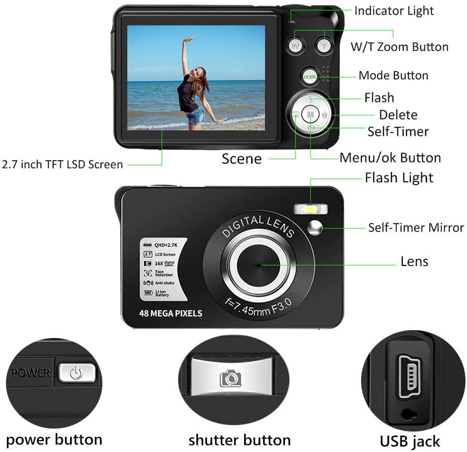 Buy Wholesale China Gofuture Dc09 Sony Sensor 8mp 4k Ultra Hd 48m Photo ...