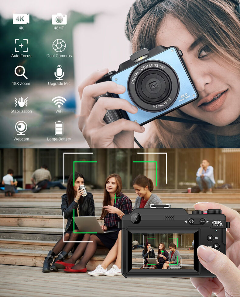 Buy Wholesale China Gofuture Dc10 Sony Sensor Dual 13mp 4k Ultra Hd 48m ...