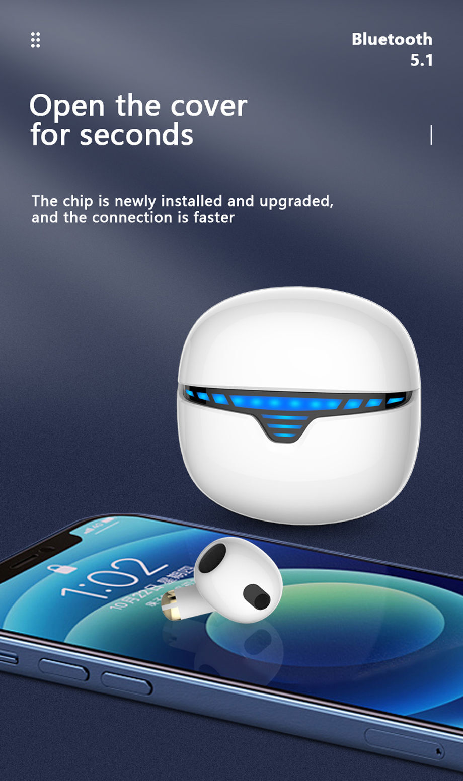 Buy Wholesale China Mini Bt5.3 Stereo Earpod Gaming Headset ...