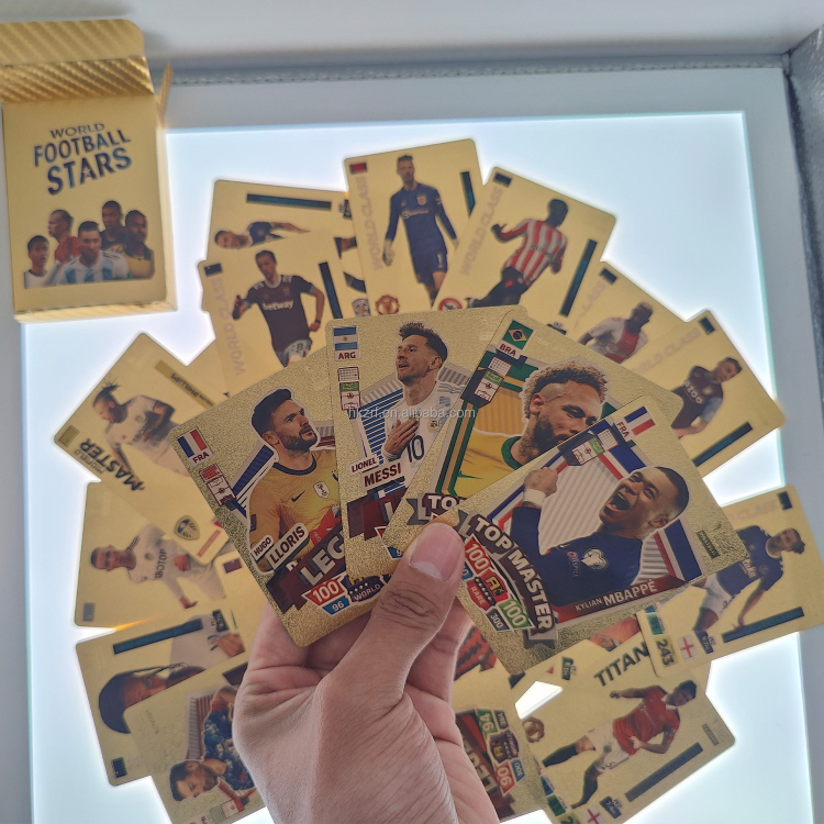 Buy Wholesale China Football Ballsuperstar Gold Cards Star Limited ...