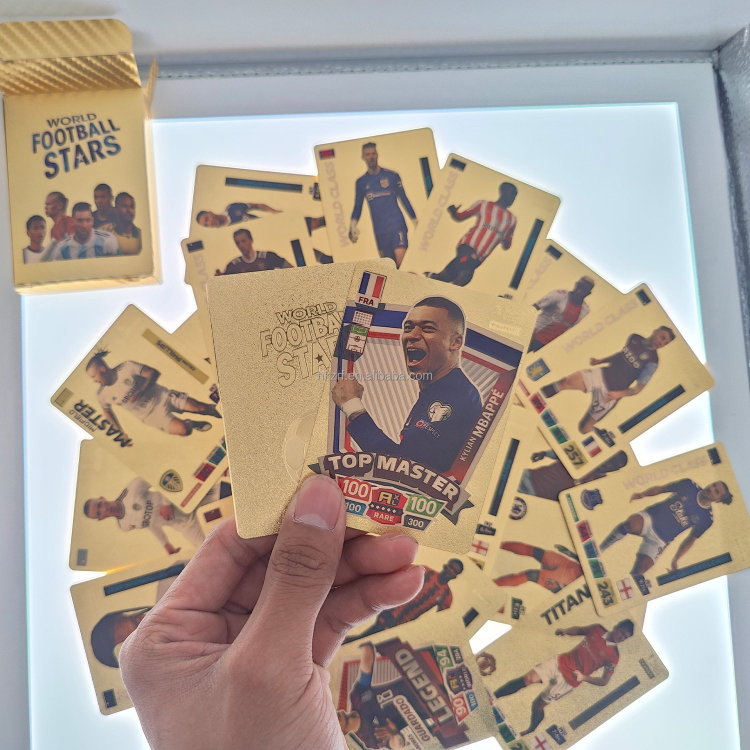 Buy Wholesale China Football Ballsuperstar Gold Cards Star Limited ...