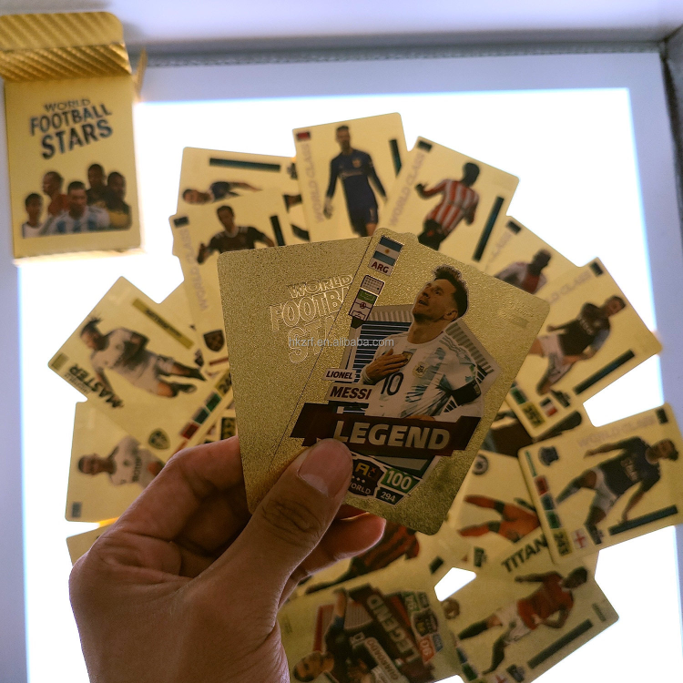 Buy Wholesale China Football Ballsuperstar Gold Cards Star Limited ...