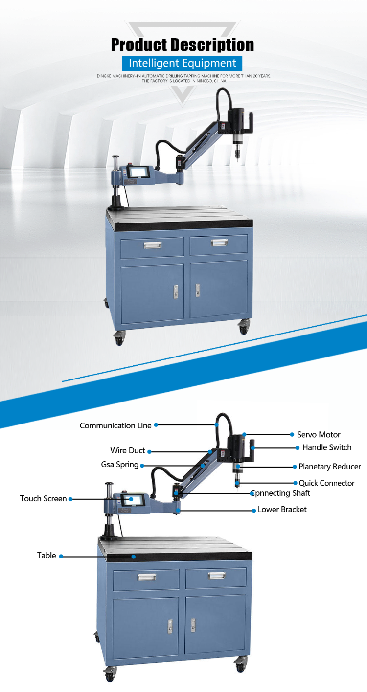 Wholesale M6-m36 Fully Automatic Long Arm Hand Electric Tapping Machine ...