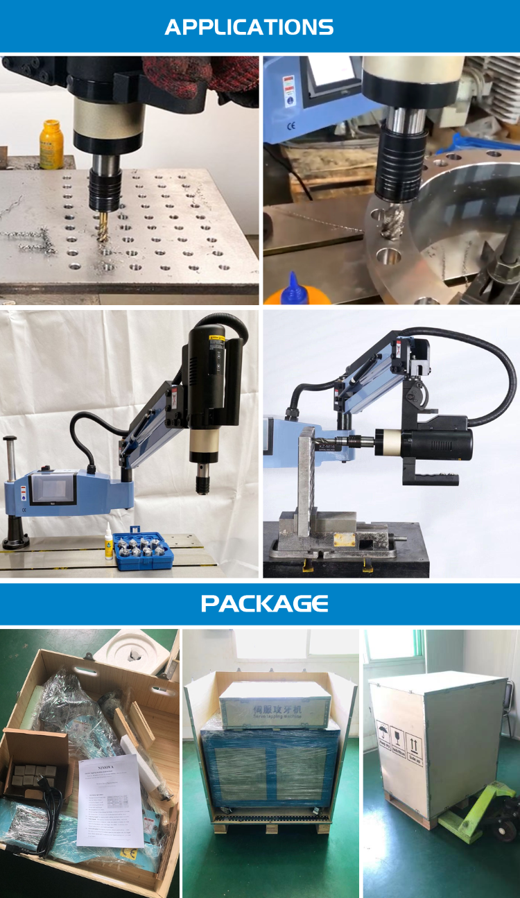 Wholesale M6-m36 Fully Automatic Long Arm Hand Electric Tapping Machine ...