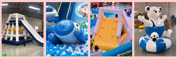 Round Water Floating Island 8ft 10ft 13ft Air Pvc Inflatable Trampoline ...