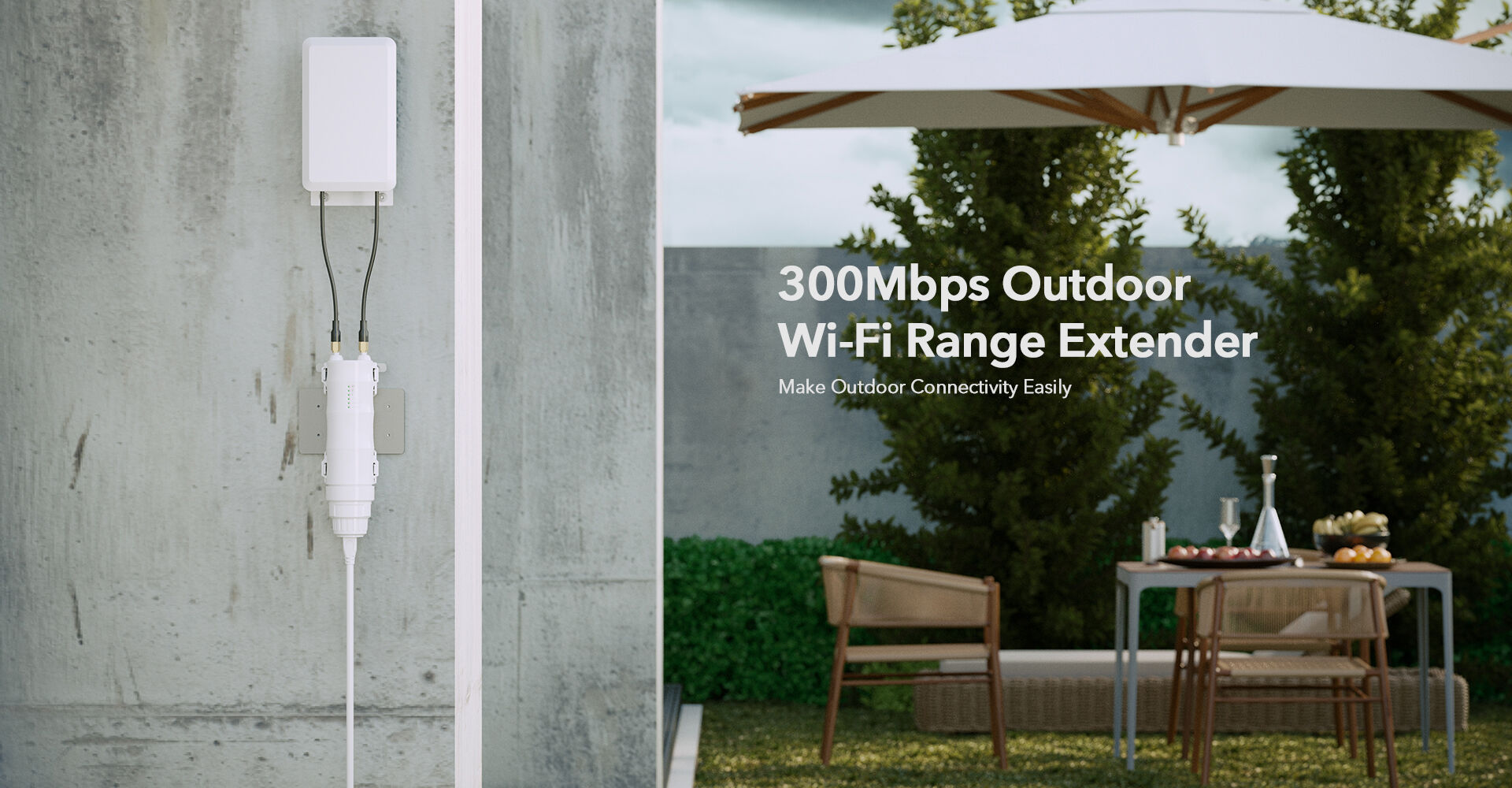 300mbps Highpower Wireless Wi-fi Outdoor Ap/repeater/mesh Router ...