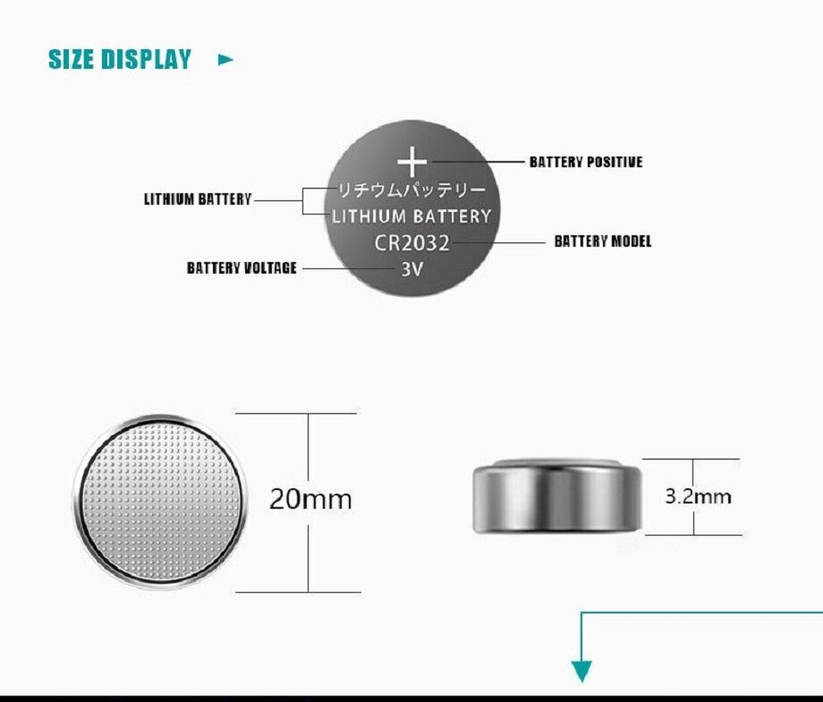 Buy Wholesale China Factory Hot Sale Batera 3v Lithium Battery Cr2032 ...