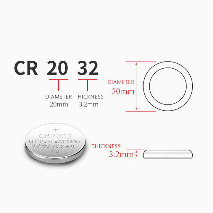 Buy Wholesale China Factory Hot Sale Batera 3v Lithium Battery Cr2032 ...