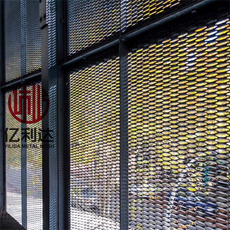 Buy Wholesale China White Powder Coating Aluminum Expanded Metal Sun ...