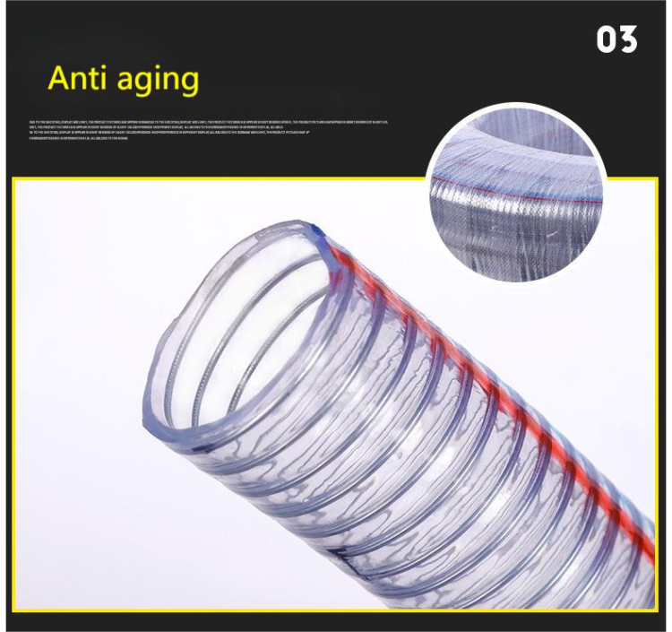 Pvc Steel Wire Hose, Transparent Pipe, Thickened Plastic Water Pipe $1. ...