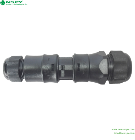 Buy China Wholesale Ac Connector For Inverter 3cores Cable To Cable ...