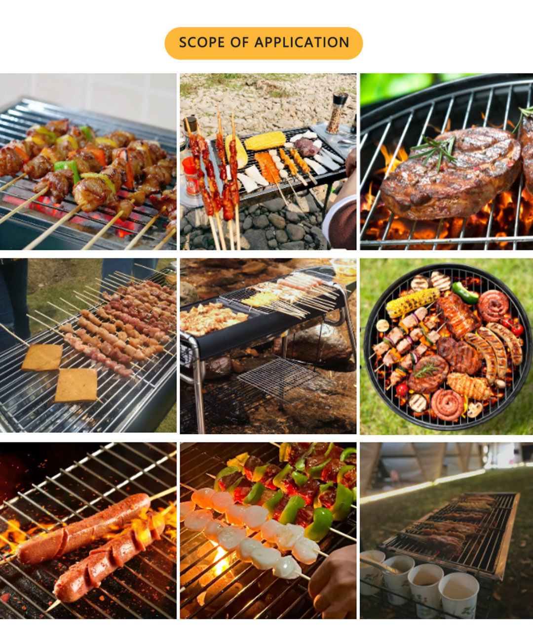Buy Wholesale China High Quality Bbq Mesh Grates Multifunction Big ...