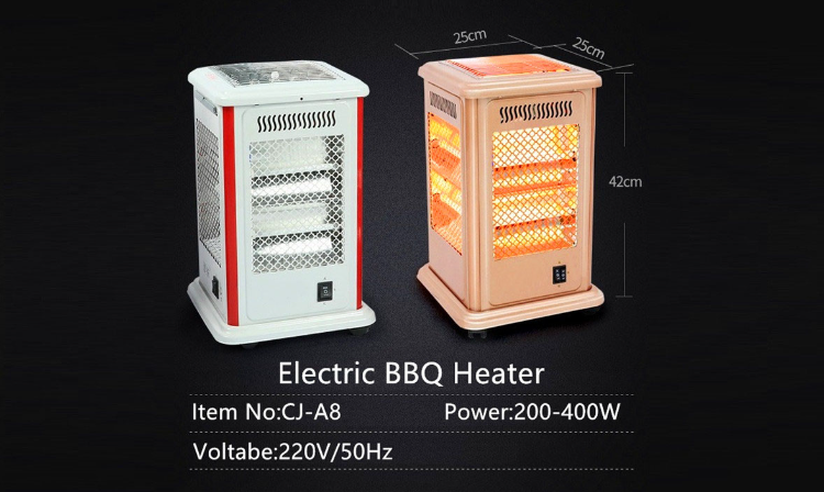 Outdoor Barbecue Bbq Function Winter Home Room Halogen Heaters Electric ...