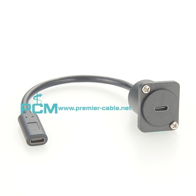 Buy Wholesale China Usb3.1 Type C Female D-type Chassis Panel Mount ...