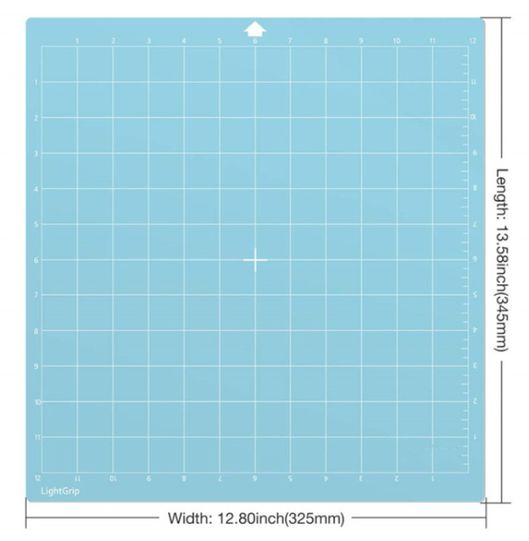 Cutting Mat For Cricut Maker Light Adhesive Sticky Blue Quilting ...