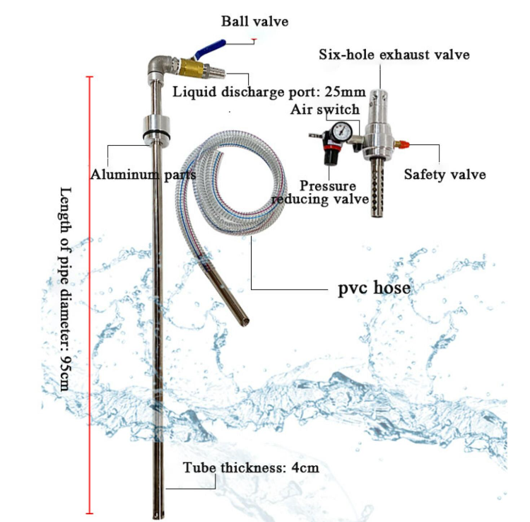 Impa 591651 Marine Pneumatic Drum Pump For Suction - China Wholesale ...