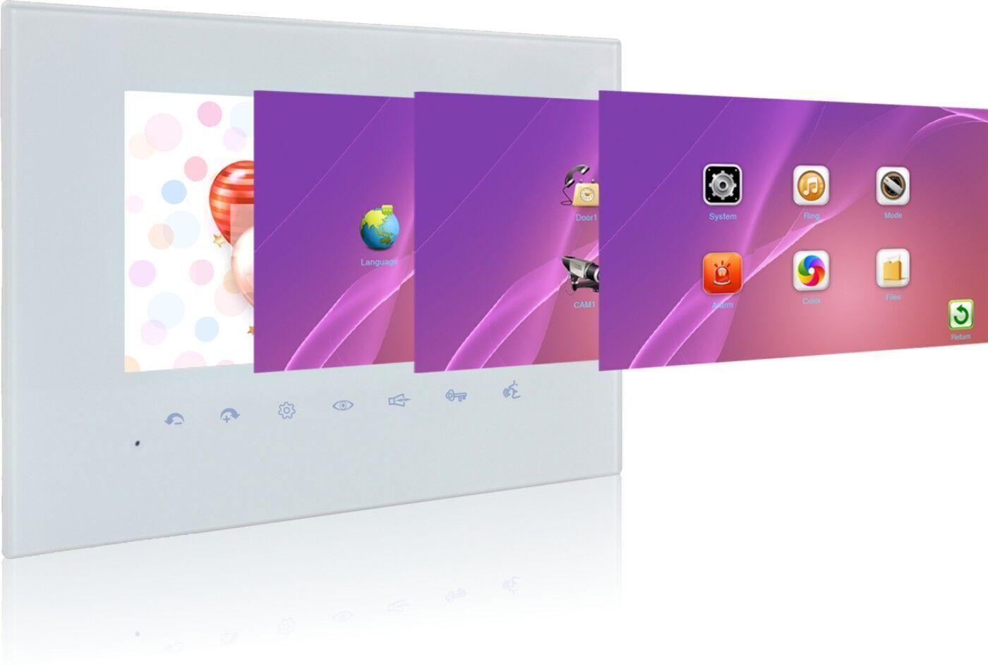 2wire Wireless Video Door Phone For Apartment - China Wholesale ...