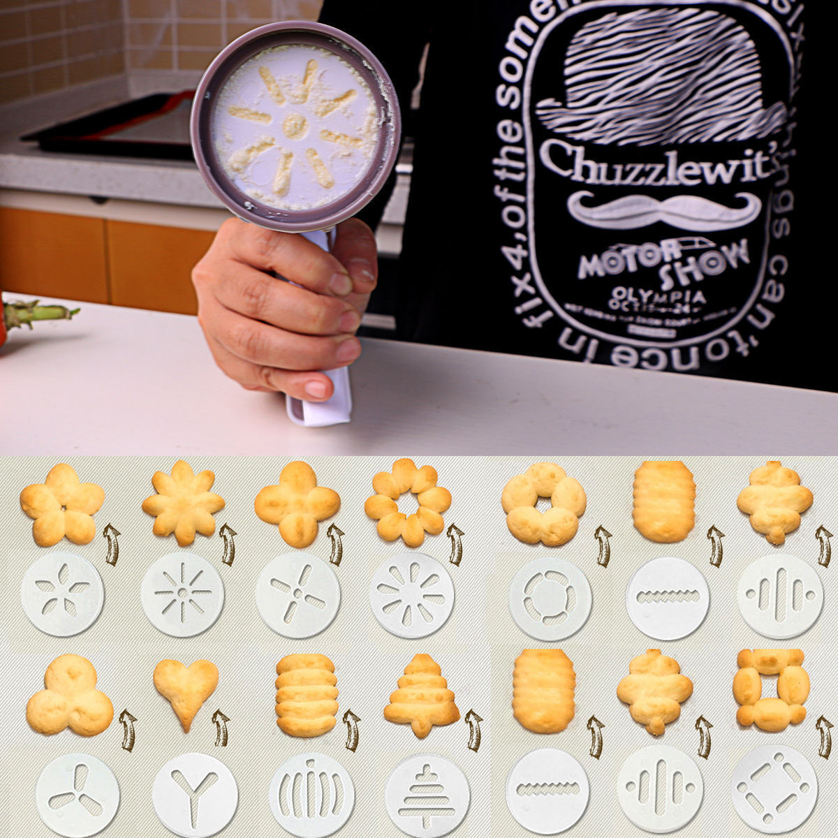 Buy Wholesale China Cookie Maker Press Cookie Press Pump Diy Plastic ...