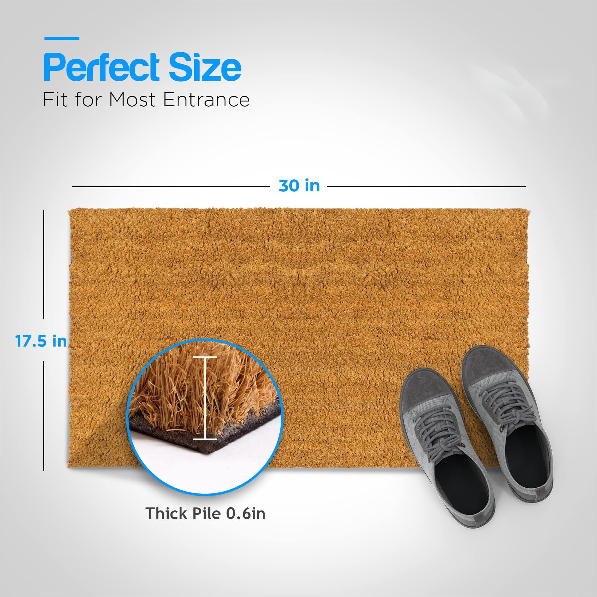 Buy Wholesale China Front Porch Natural Welcome Doormat Heavy Duty ...