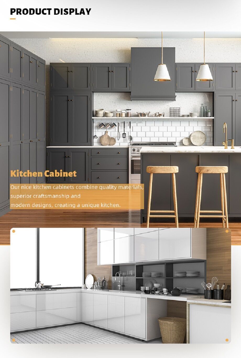 Buy Wholesale China Traditional Wall Mount Kitchen Cabinets Modular ...