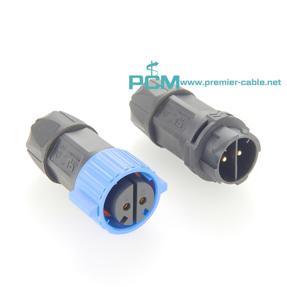 Buy Wholesale China 2 Pin 25a Waterproof Power Connector & M25 Ip67 ...