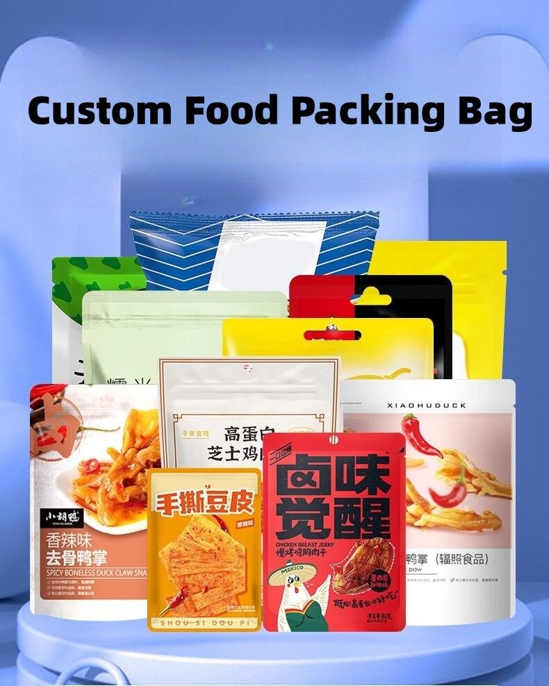 Buy Wholesale China Custom Oem Printed Food Grade Ziplock Snack Plastic ...