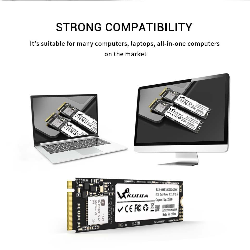 Buy Wholesale China Ssd 256g Kuijia Ssd M2 Nvme 128g 256g 512g 1tb ...