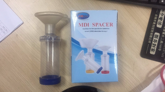 Aero Chamber With Silicone Mask,aerosol Chamber With Double Filter ...