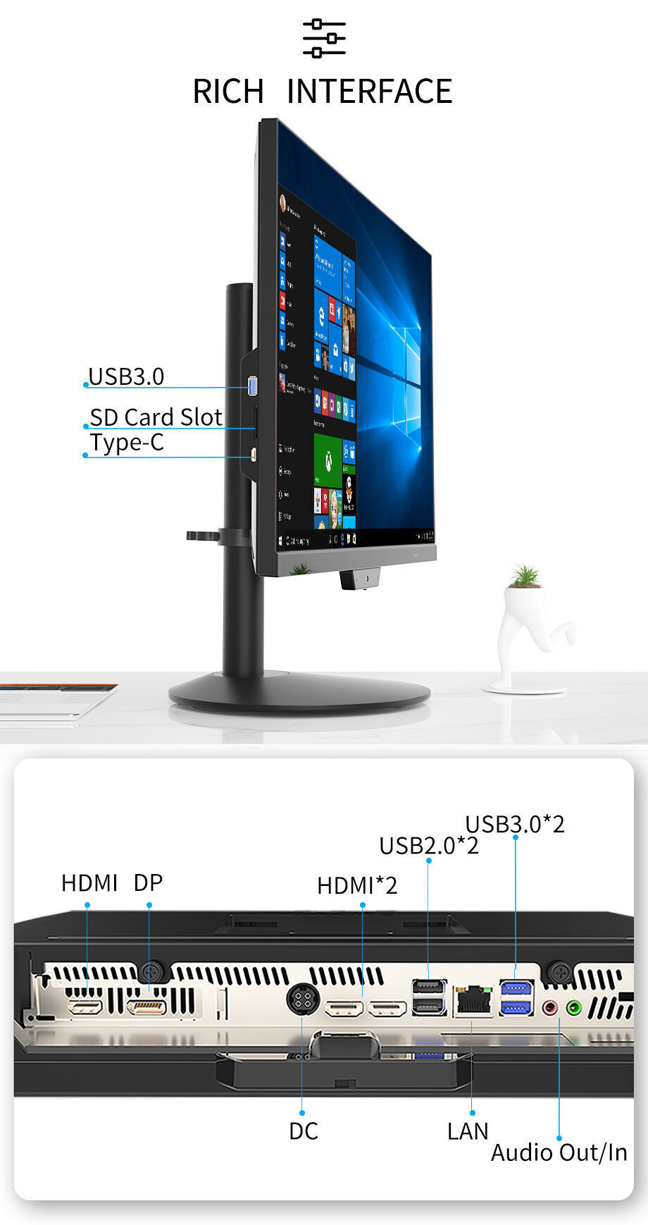 Buy Wholesale China High Quality Home Office 23.8inch 1920*1080 ...