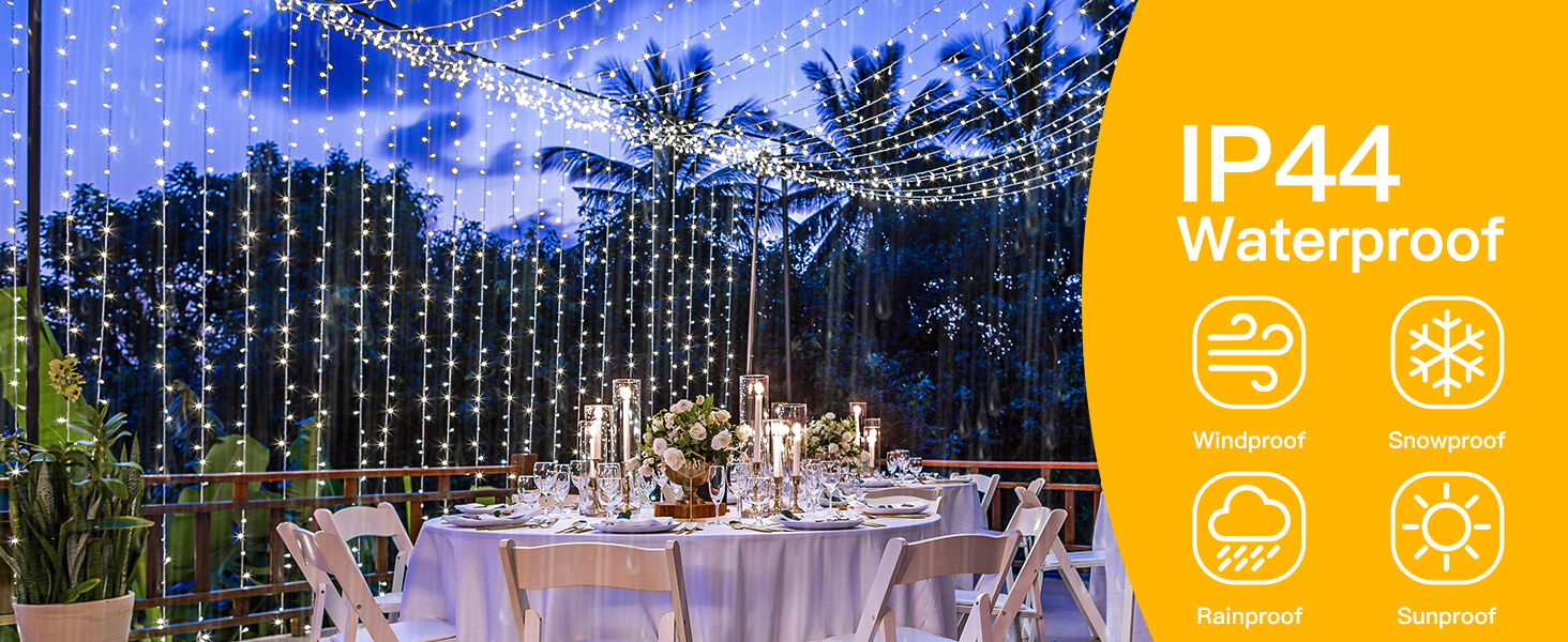 Buy Wholesale China Wholesale Fairy Lights Curtain With 8 Modes Remote ...