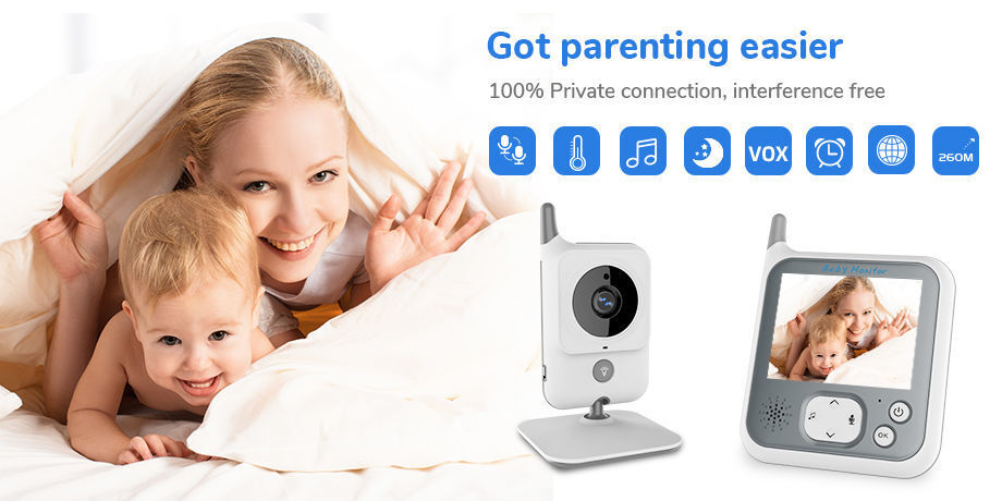 Buy Wholesale China Wireless Video Baby Sleep Monitor Two Way Audio ...