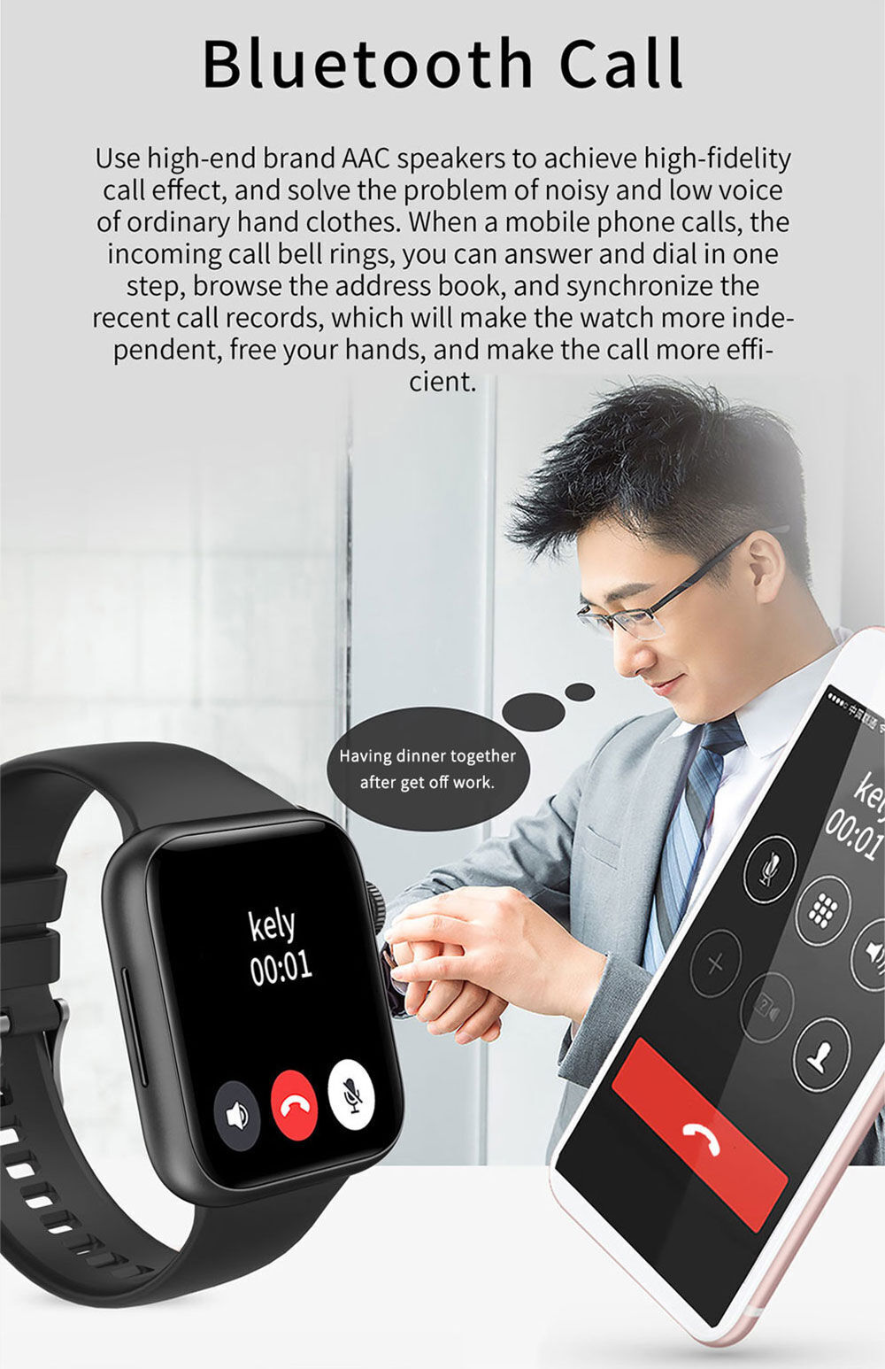 Buy Wholesale China Super Hot & Classical Unisex Smart Watch Ip68 ...