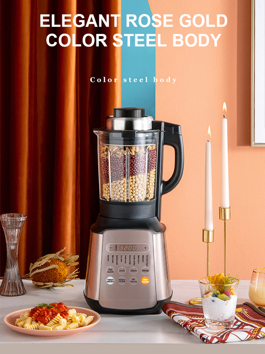High Power Multifunctional Heating Blender With High Standard Glass Jar ...
