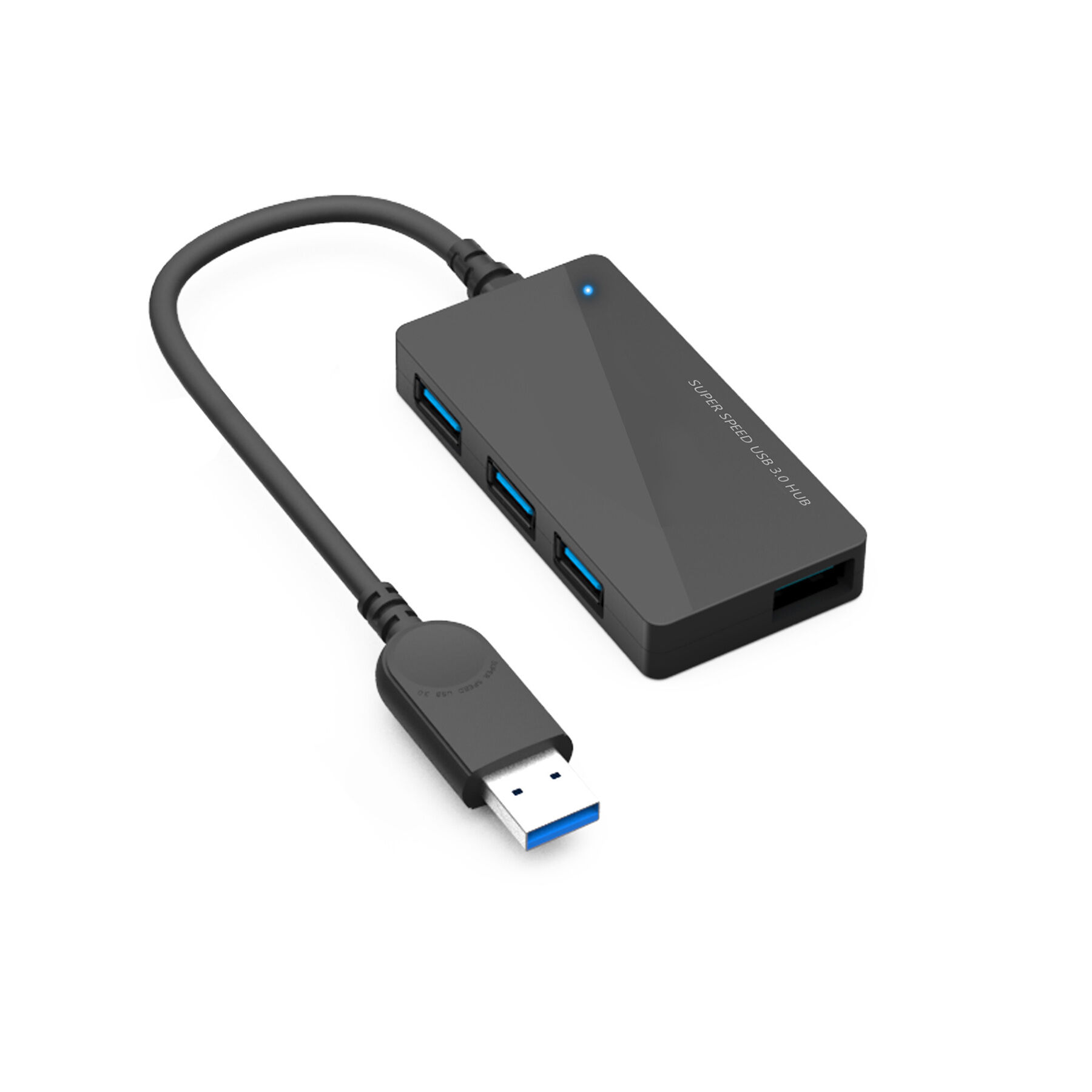 Buy Wholesale China Superspeed Usb 3.0 Type A 4-port Hub, Supports Hot ...