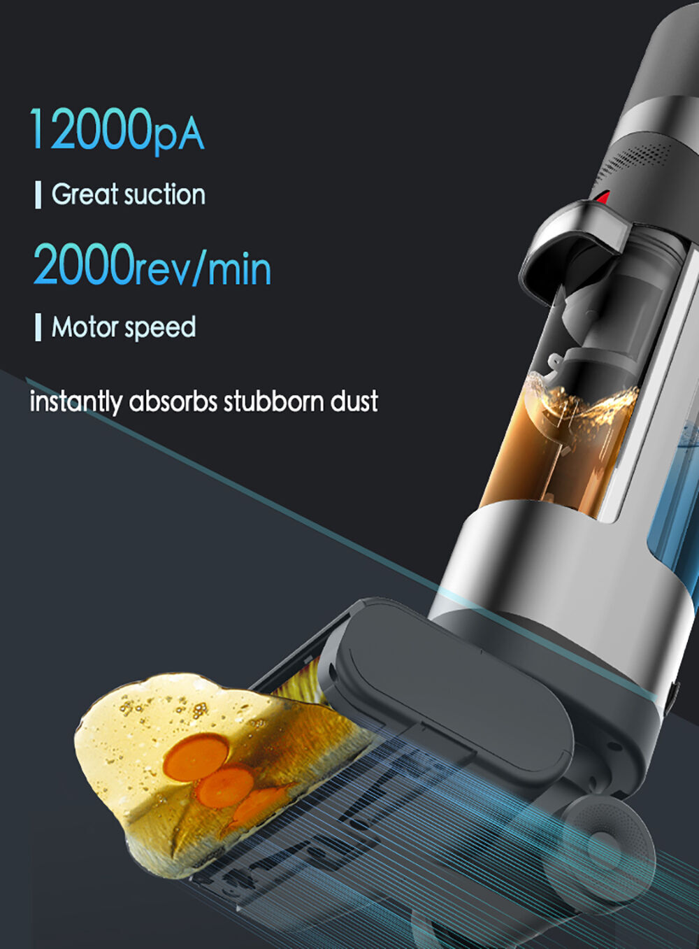 New Products Dry And Wet Cordless Vacuum Cleaner Floor Washer, Dry Wet ...