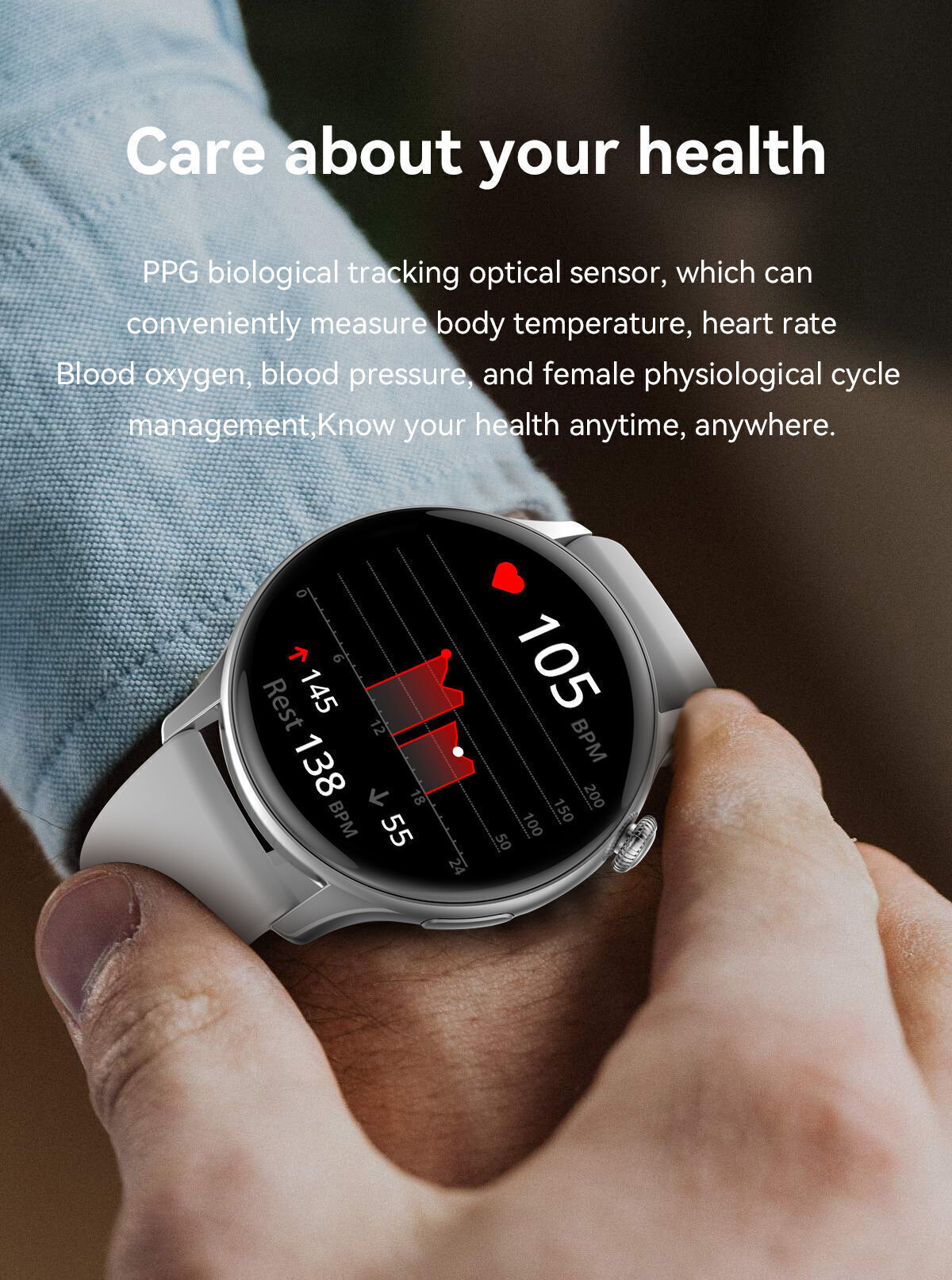 Buy Wholesale China Heart Rate Monitors Blood Pressure Nks01 Amoled ...