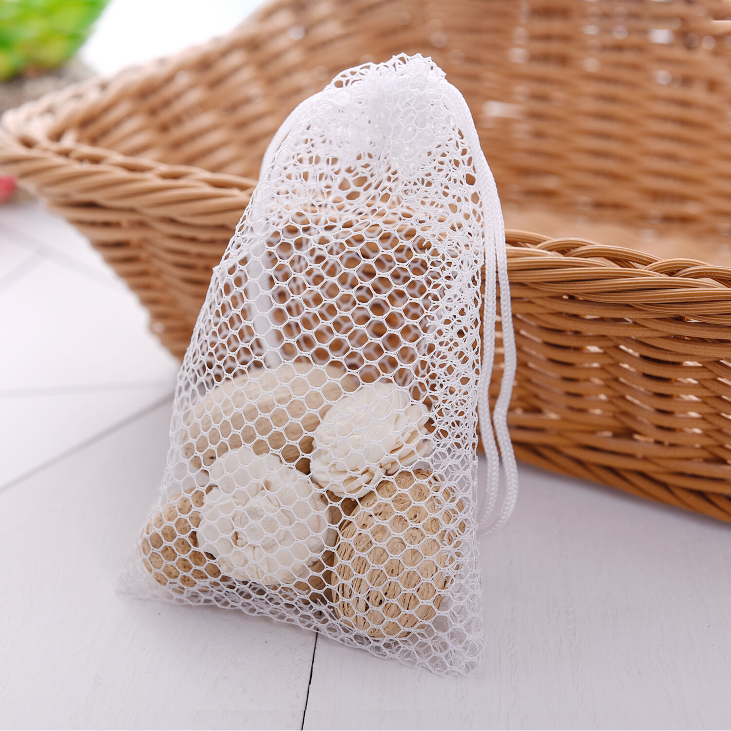 Mesh Bag Waterproof Reusable Small Size Laundry Makeup Packaging Custom ...