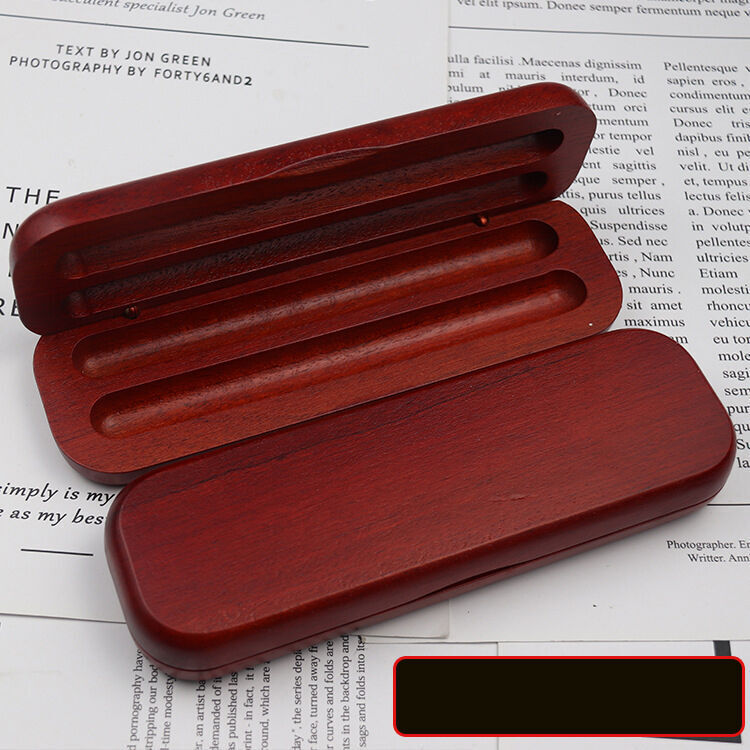 Buy Wholesale China Home Office School Black Ink Gel Pen In Wooden ...